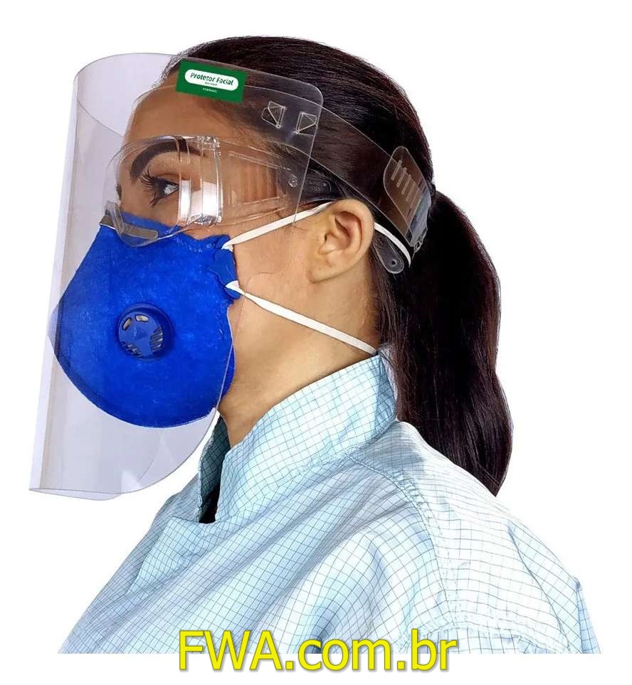 Recebemos Face Shield – Protetor Facial em acrílico – FWA Equipamentos ...